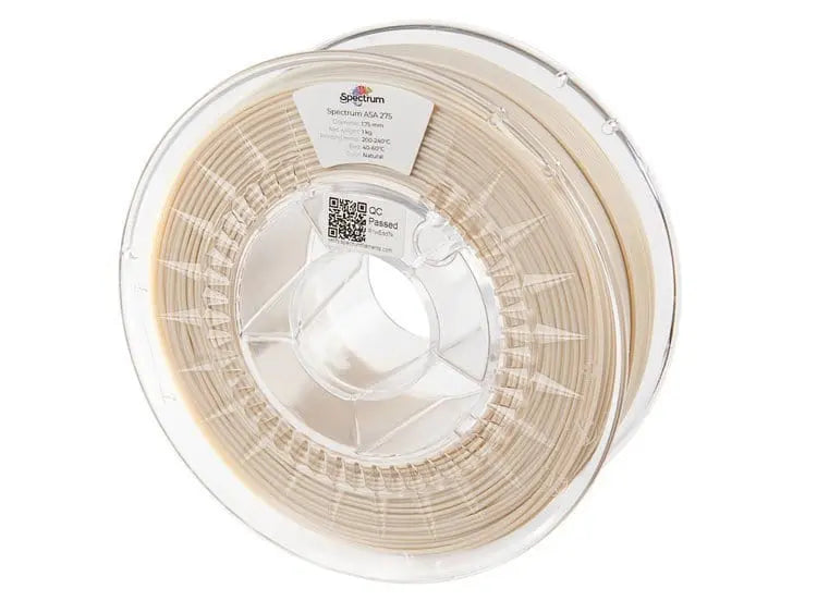 Natural - Spectrum ASA 275 Filament - 1.75mm, 1kg – Filaments 3D Quebec
