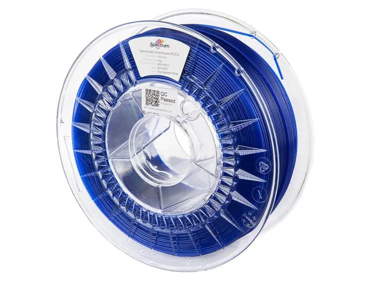 Transparent Blue - Spectrum Premium PCTG Filament - 1.75mm, 1kg ...