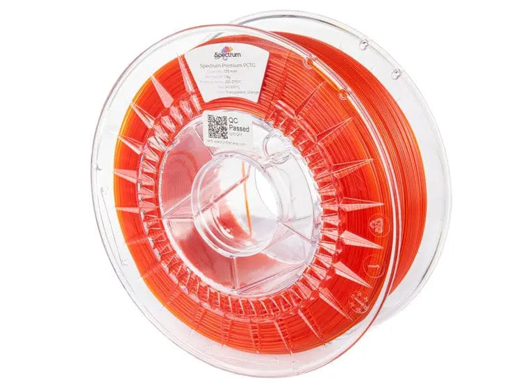 Orange Transparent - Spectrum Premium PCTG Filament - 1.75mm, 1kg ...