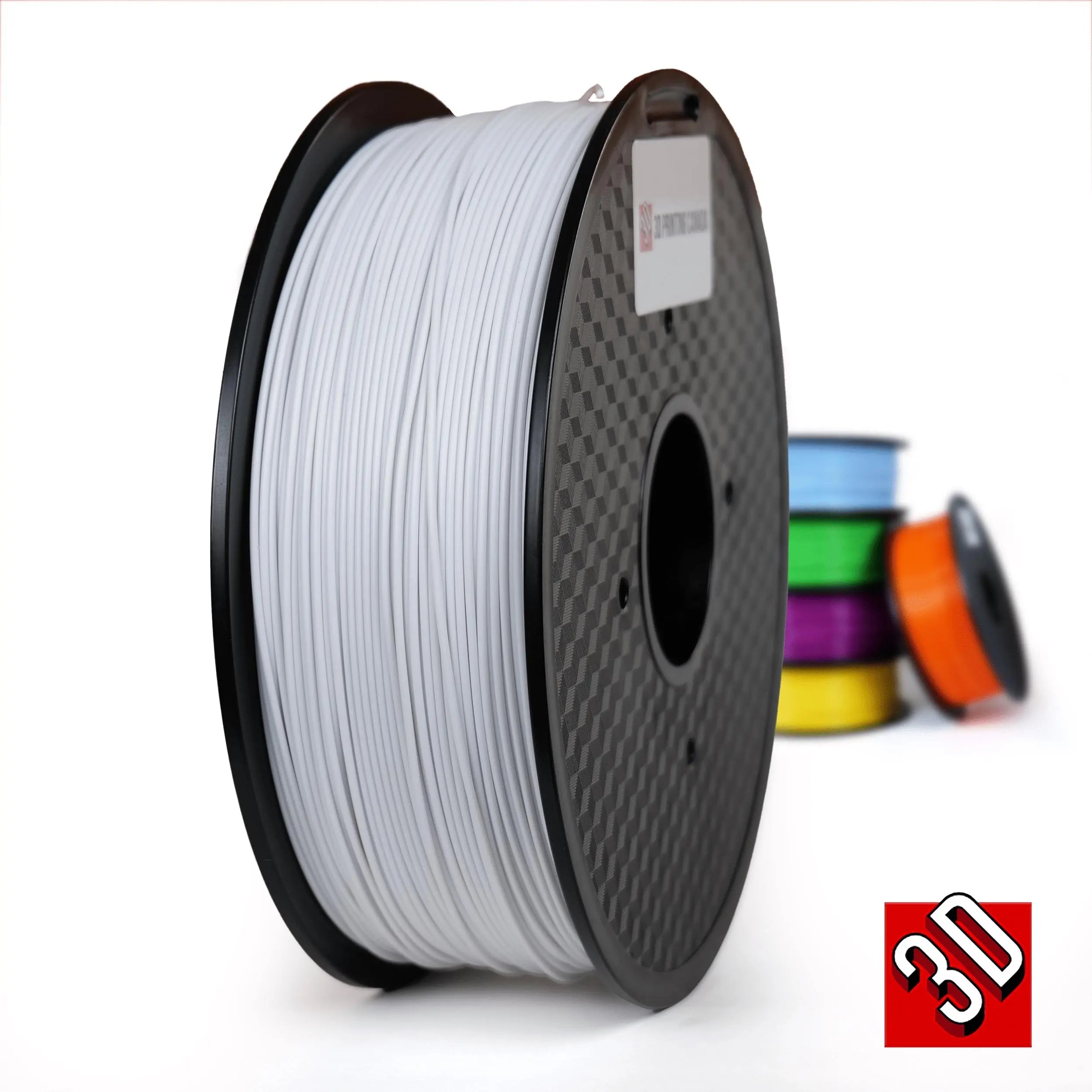 Blanc - Standard ASA Filament - 1.75mm, 1kg – Filaments 3D Quebec